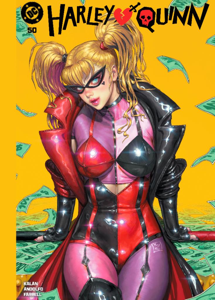 HARLEY QUINN #50 EXCLUSIVE COVER A KYUYONG EOM COMICXPOSURE VARIANT| Sleeping Giant